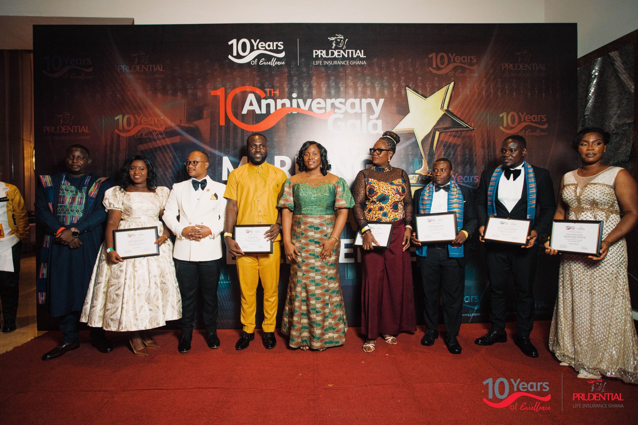 A decade of Excellence: Prudential Life awards staff, agents, partners ...